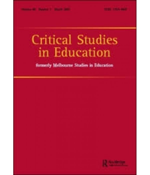 Critical Studies in Education Subscription - Philippine distributor of ...