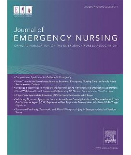 Journal of Emergency Nursing - Philippine distributor of magazines ...